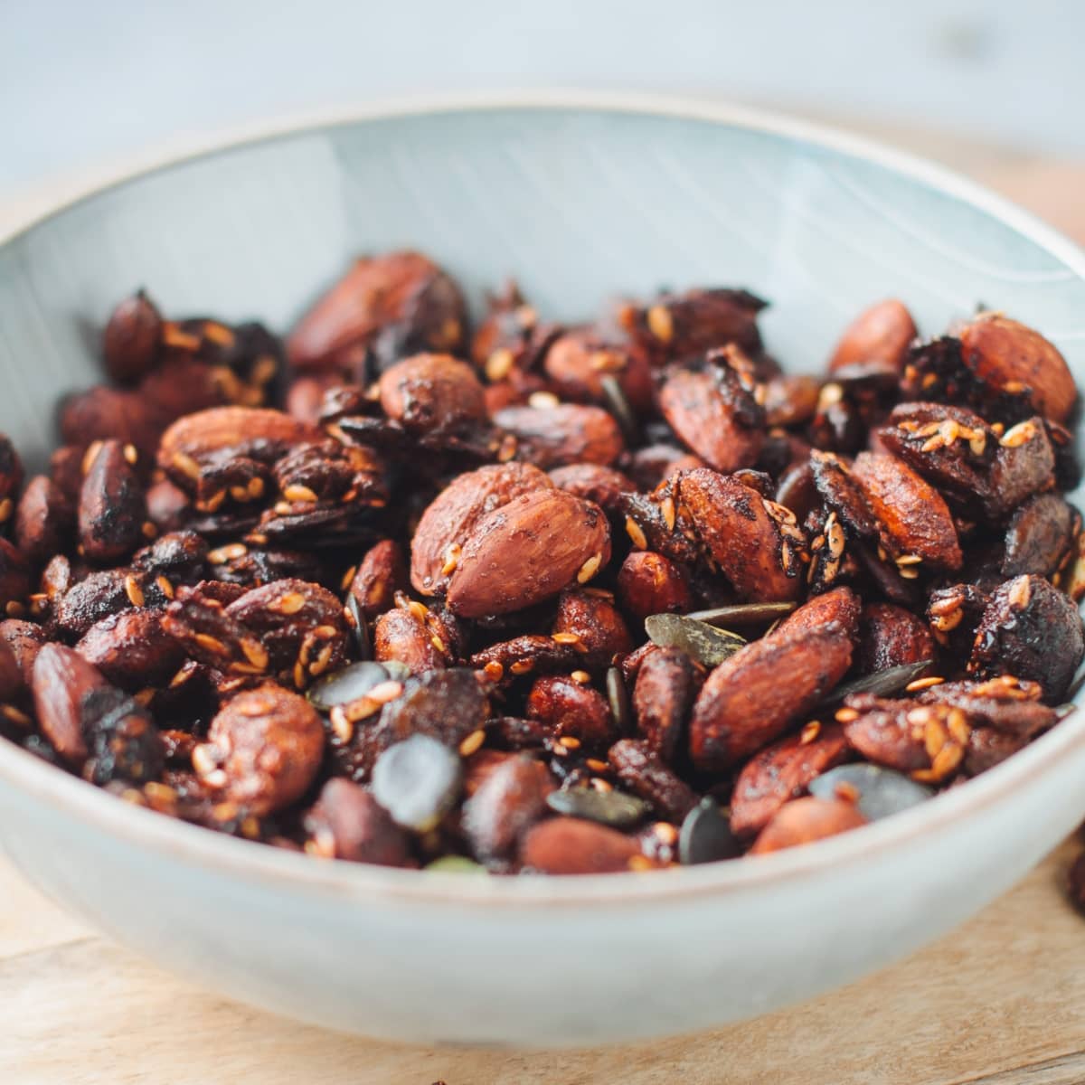 Geröstete Snack-Mandeln: einfache & knusprig | Kale&Me
